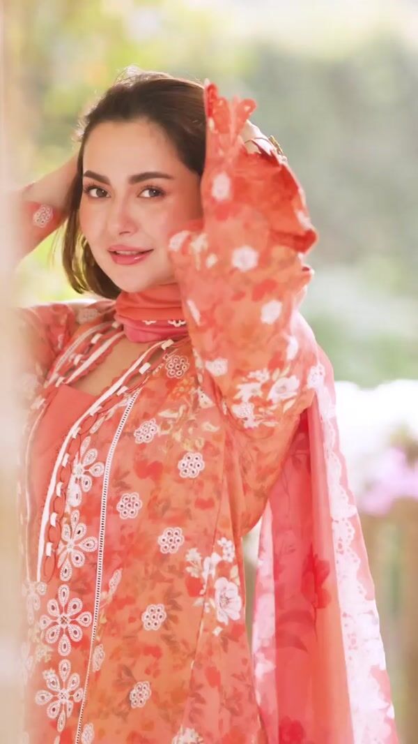 Lawn Unstitched in Orange by Asifa And Nabeel - PHC4367 | Laam.pk