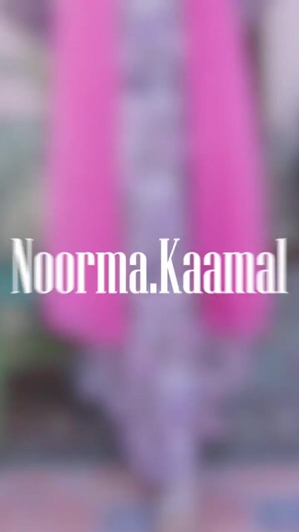 Lawn Kurta Set in Cool grey by Noorma Kaamal - LID7996 | Laam.pk