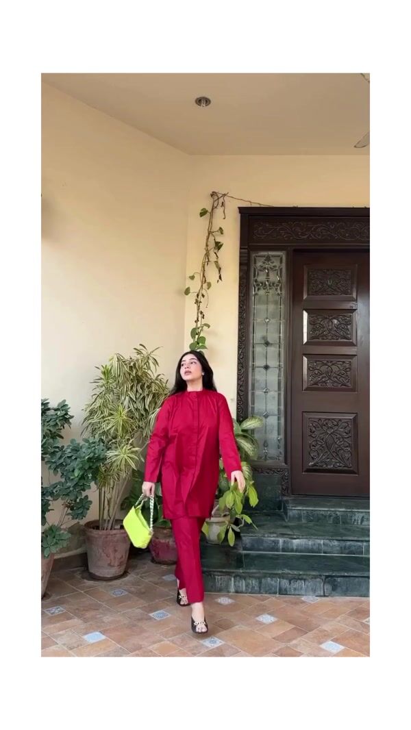 Lawn Co Ord Sets in Pastel green by Amal - VXD8640 | Laam.pk